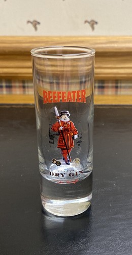 Beefeater London Dry Gin Double Shot Glass 4 inch Tall Shooter | eBay