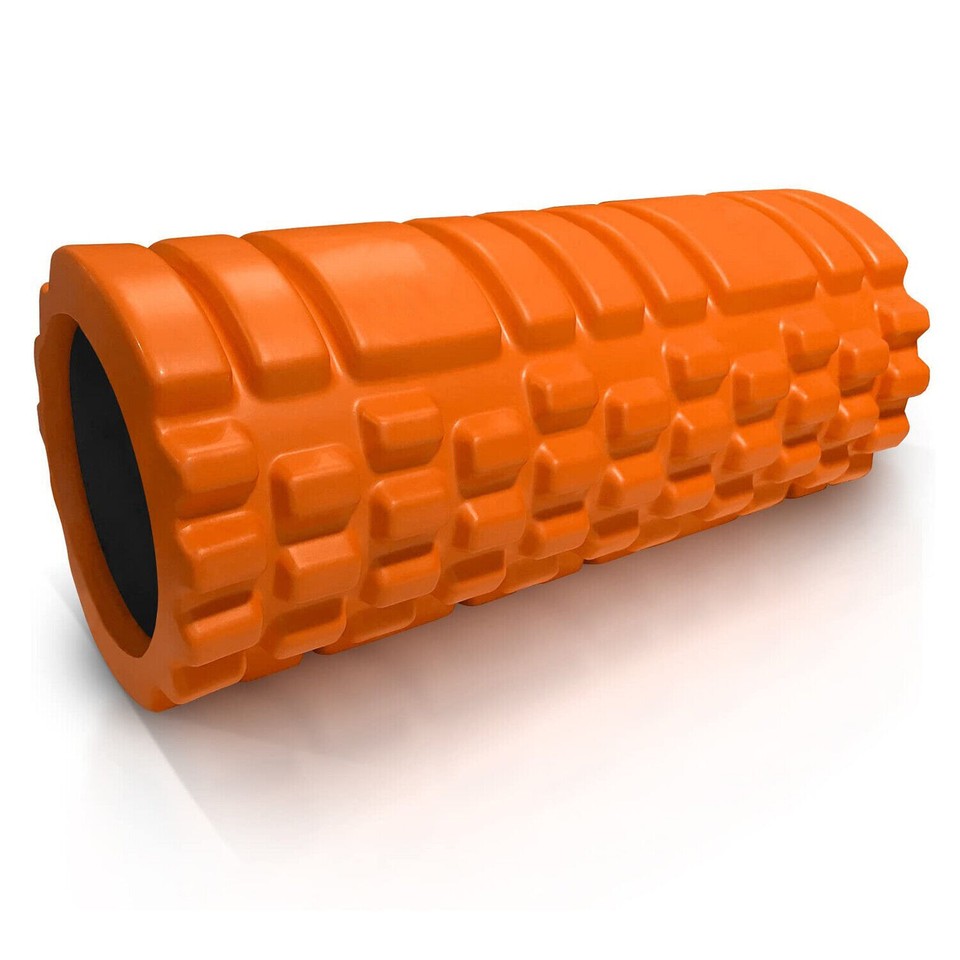 KHAMPA Grid Foam Roller for Exercise - High Density Deep Tissue ...