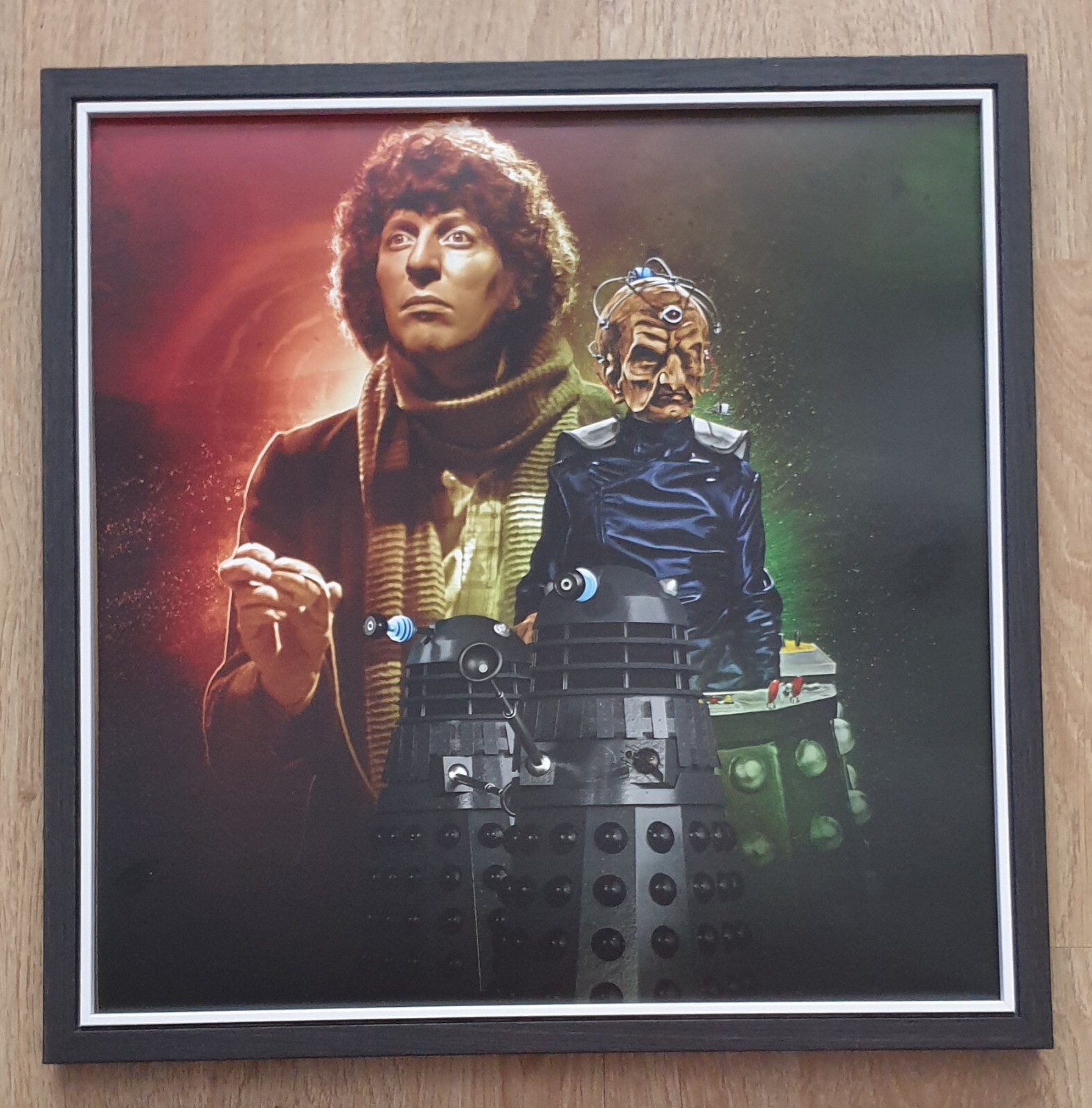 Doctor Who 4th Fourth Doctor Framed 12"square Genesis Of The Daleks ...