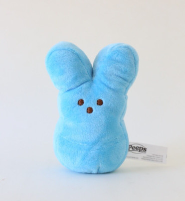 Peeps Blue Bunny Easter Fuzzy Plus Stuffed Animals Toys 5 Inch 5" | eBay