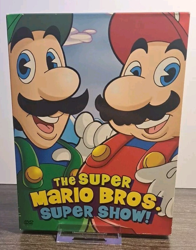 Super Mario Brothers Super Show - Vol. 1 (DVD, 2006, 4-Disc Set, Box ...