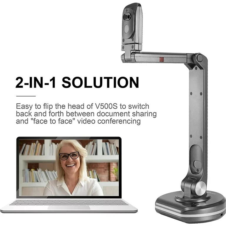JOYUSING V500S Joy-DocCam Document Camera 1/4" CMOS Sensor 8.0 ...
