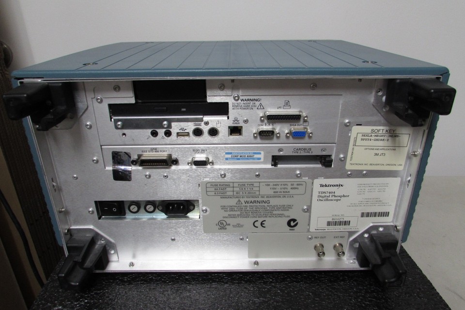Tektronix TDS7404 Digital Phosphor Oscilloscope - 4 GHz, 20 GS/s, 4 Ch ...