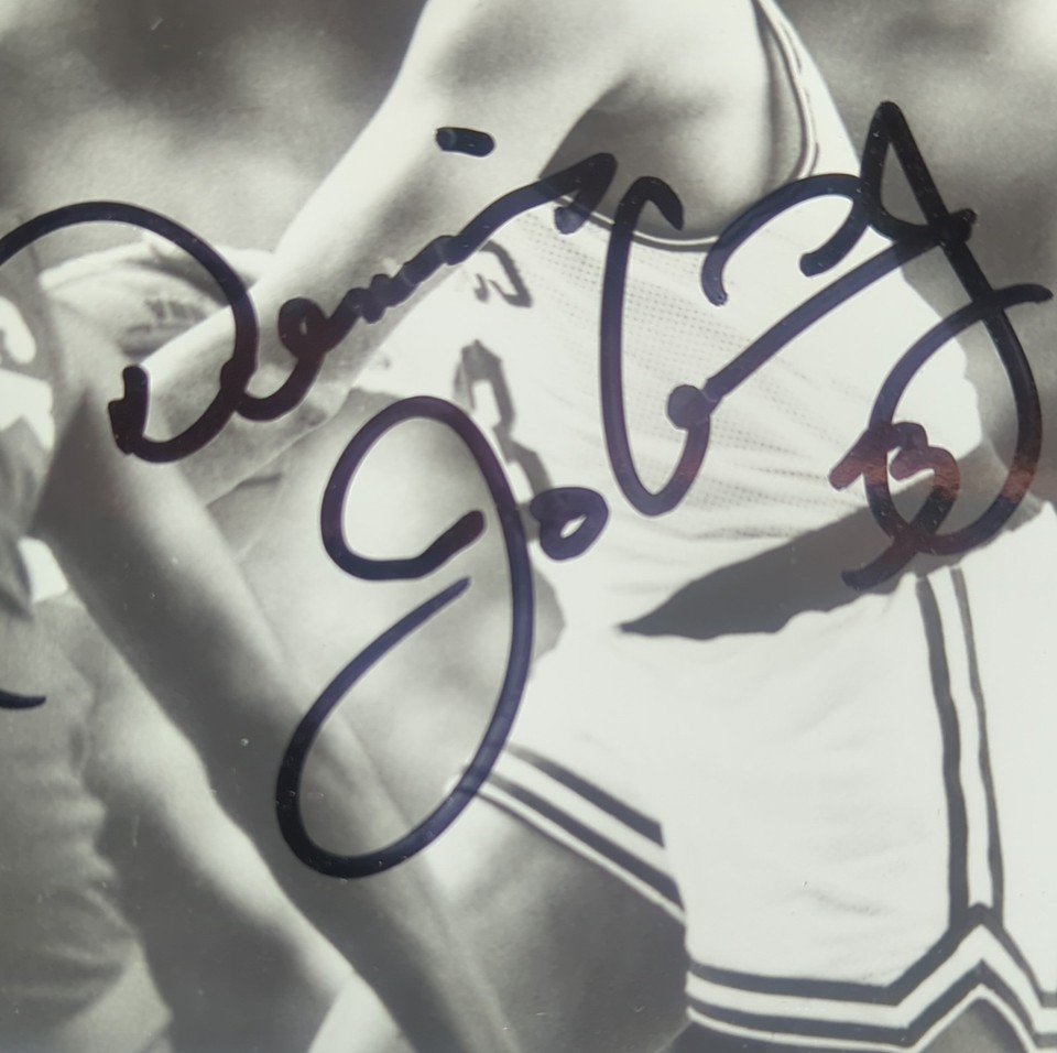 Dennis Johnson Boston Celtics Autographed Original Photo Caldor Grand ...