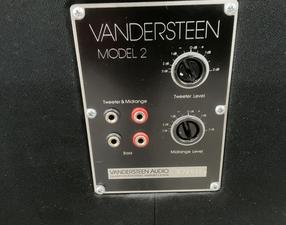 Vandersteen Audio Model 2Ce Home Theater Standing Speakers Bundle | eBay