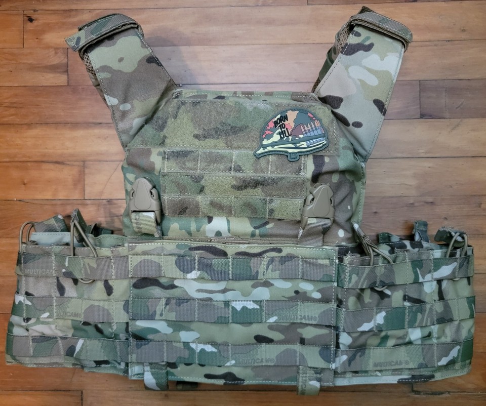 ShellBack Tactical Plate Carrier Multicam Mag Holders Military/airsoft ...