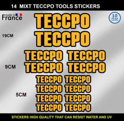 autocollant teccpo tools Vinyle Originale | eBay