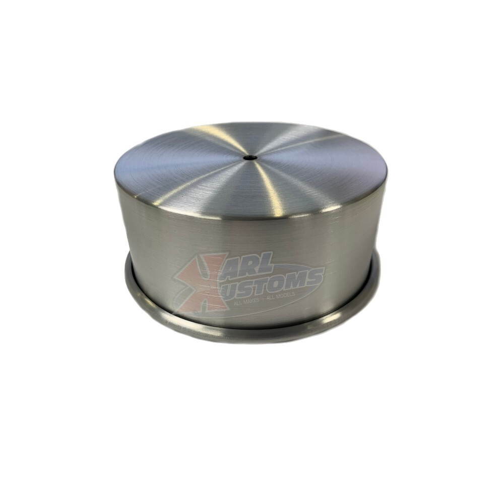 Spun Aluminum Carb Cover Dust Cap Fits 5-1/8" Neck 4150 Holley ...