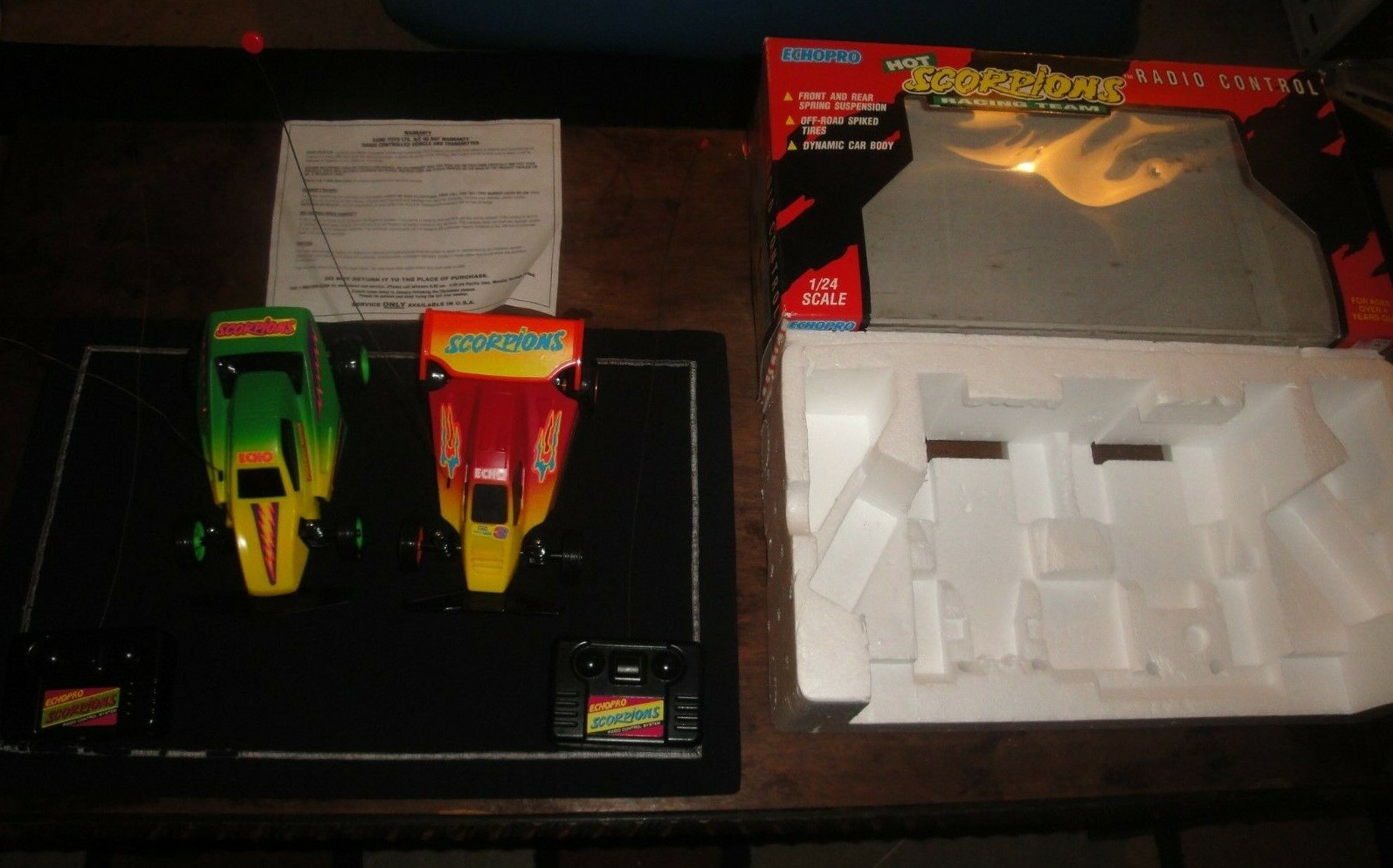 ECHOPRO - RC Radio Control Set - Scorpion Racing Team 1997 - TESTED | eBay