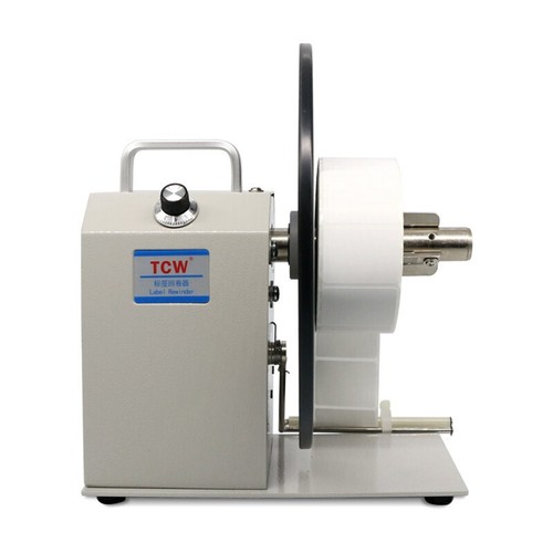 Two-Way Automatic Synchronous Barcode Label Rewinding Machine Film Tape ...