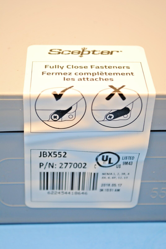 Scepter JBX552 5×5×2 PVC Electrical Junction Box Enclosure Outdoor | eBay