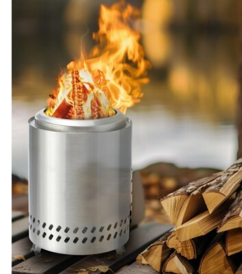 High Quality Stainless Steel Smokeless Fire Pit, Wood or Pellet Burning ...