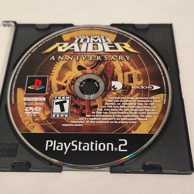 Lara Croft Tomb Raider Anniversary (Sony PlayStation 2)- disc only | eBay