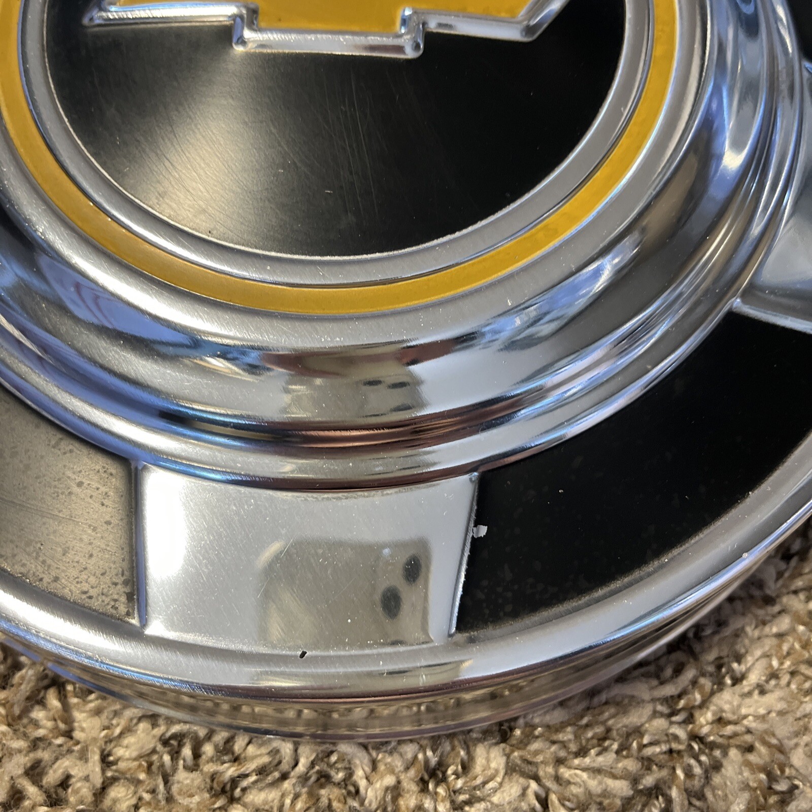 2 Chevy C10 C20 1500 Pickup Blazer OEM Wheel Center Rim Hub Cap Cover 5 ...