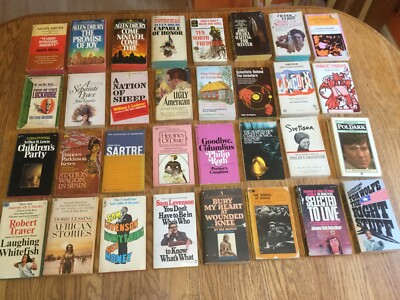 Lot of 59 Vintage Paperback Books 1956-1987 | eBay