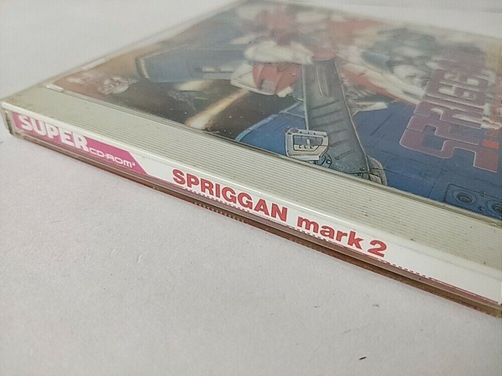 SPRIGGAN Mark2 PC Engine CD-ROM2 NTSC-J Game Disk,Manual,Boxed tested ...