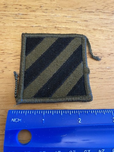 US Army 3rd Infantry Division Patch Subdued INV5634 | eBay