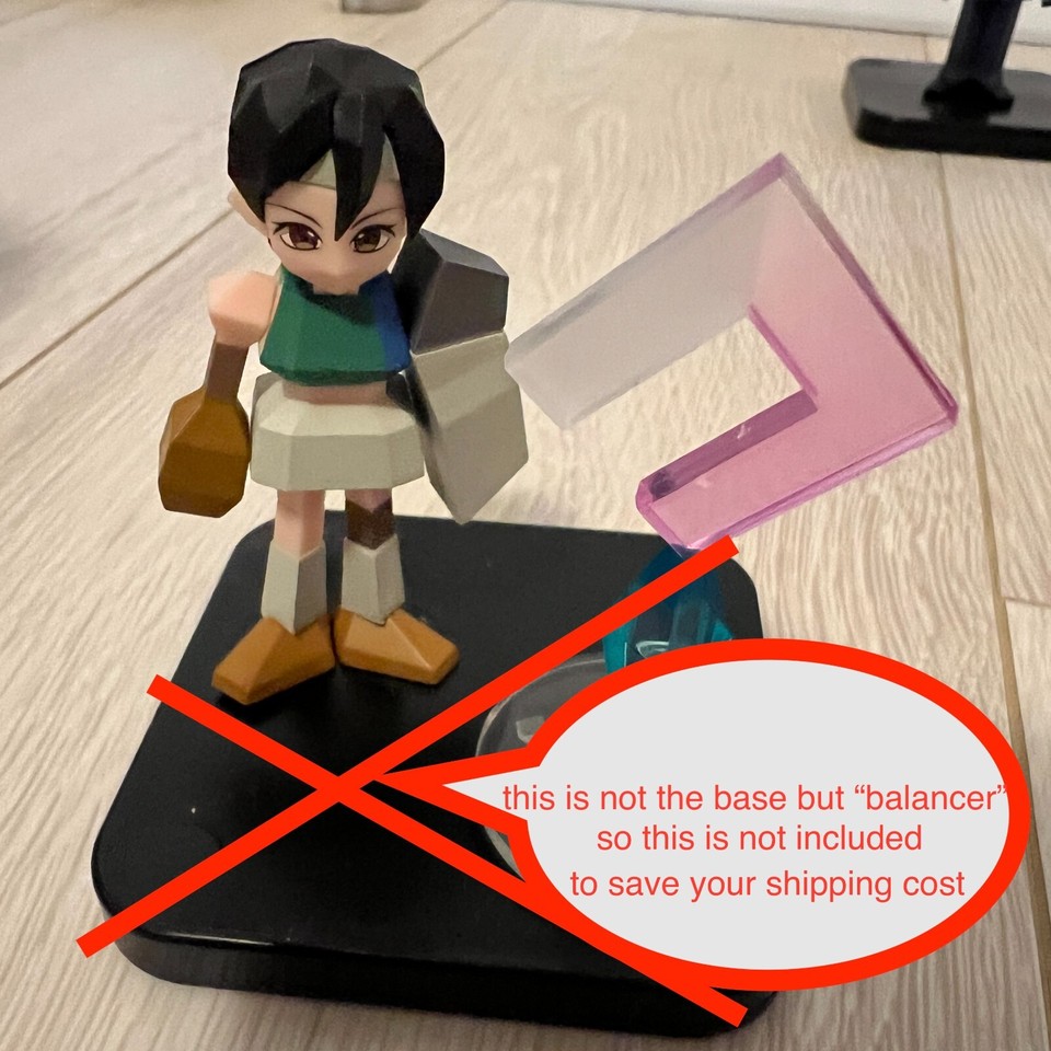 FINAL FANTASY VII Polygon Figure 7 Set FF7 G Prize Square Enix (with ...