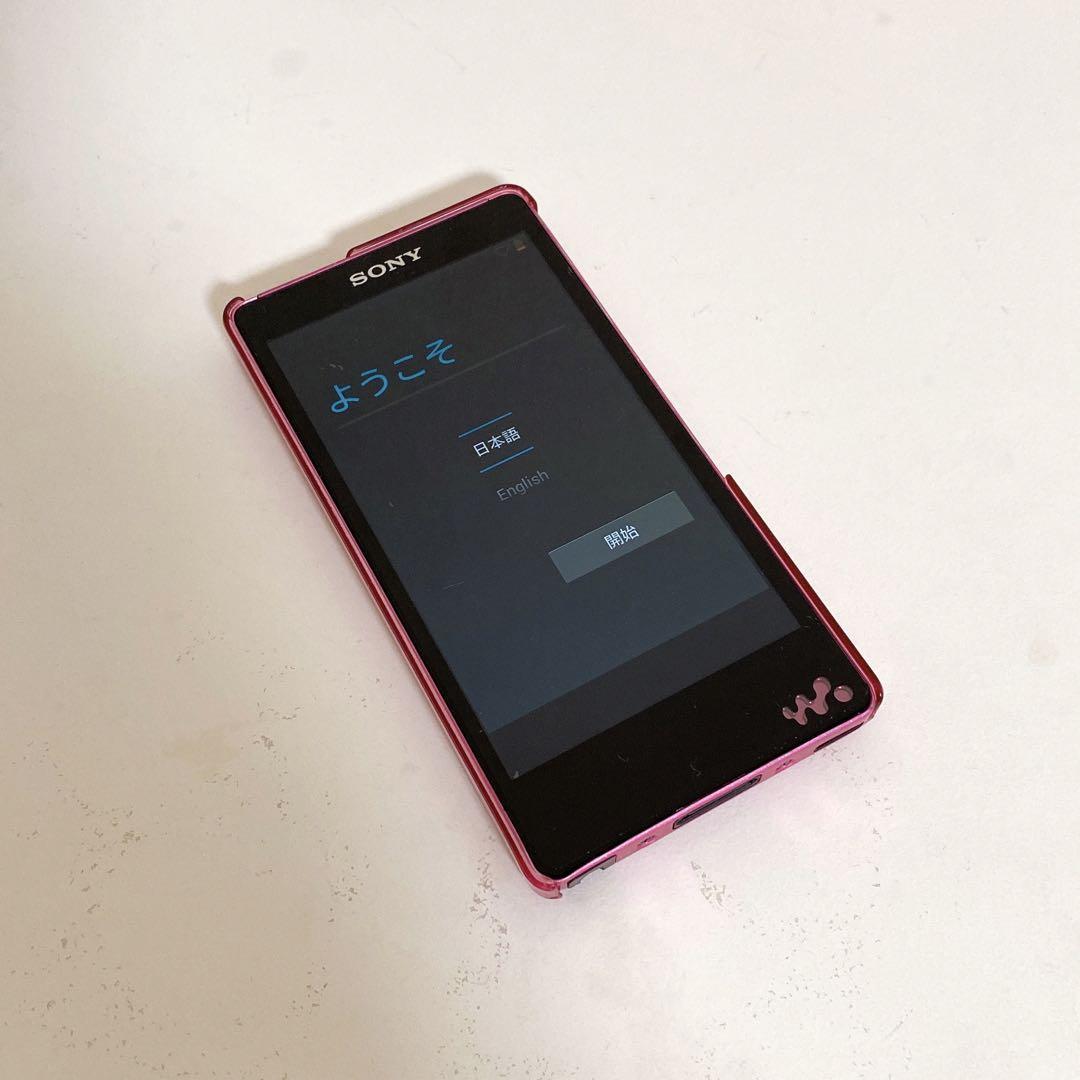 SONY NW-F886 Vivid Pink Walkman 32GB Digital Audio Media Player Hi-Res ...