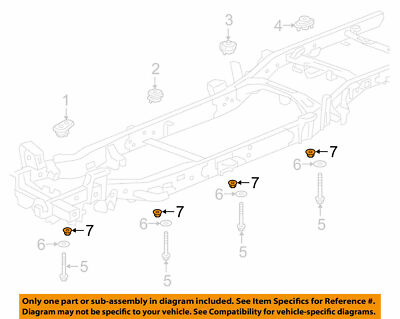 GM OEM Mount Cushion Nut 11549168 (One piece only | eBay