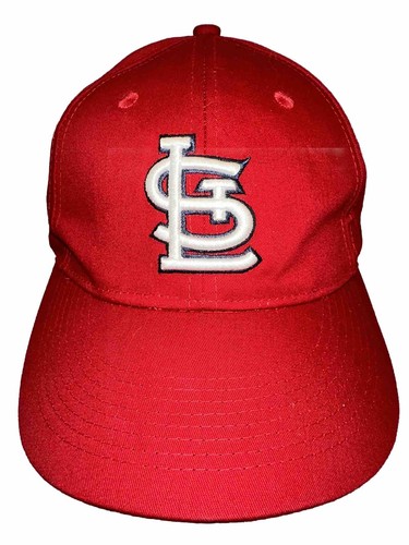 St. Louis Red Hat Cap with SL interlocked letters Team MLB Hook Loop OC ...