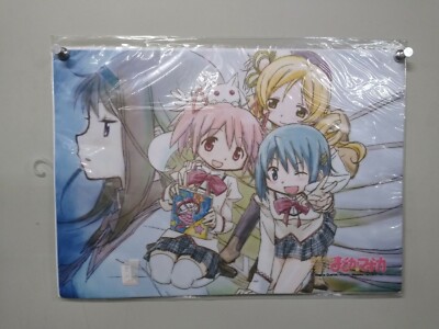 MADOKA MAGIKA Plastic Poster / Large Sticker #1 (Licensed Japanese item ...