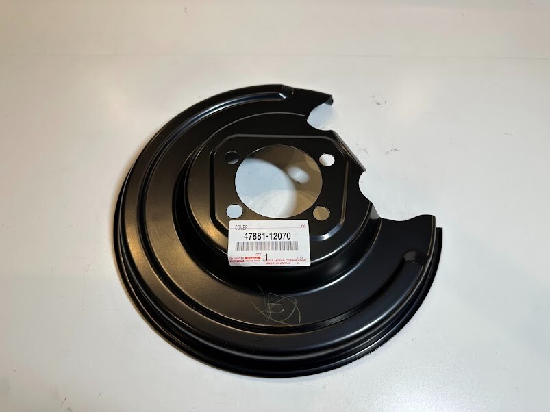 Toyota Genuine Corolla Cover Disc Brake Dust Sub Assy Rear LH RH set ...