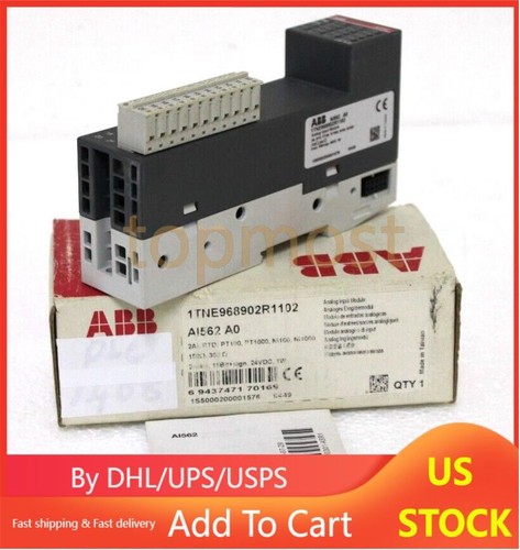 ABB 1TNE968902R1102 AI562 Analog Input Module Fast Shipping new | eBay