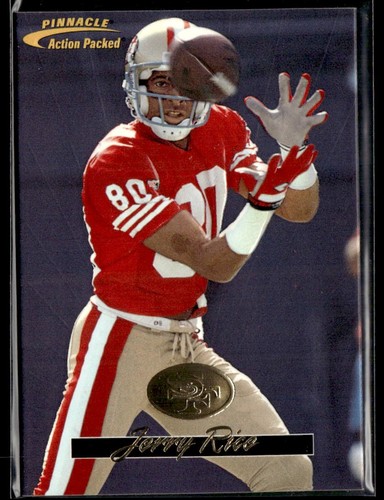 1996 Action Packed #11 Jerry Rice 49ers Football Card 3101D | eBay