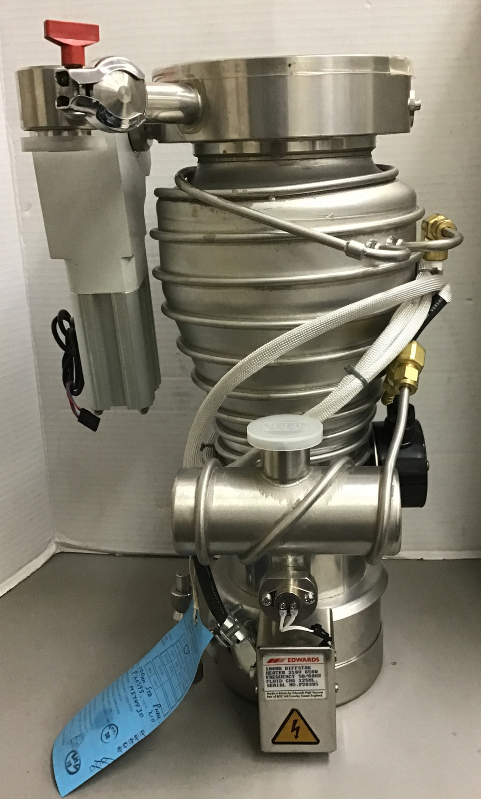 Edwards PV25PKA HP Diffstak diffusion pumps 100MM Diffstak 210V 650W ...