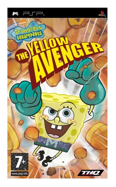 SpongeBob SquarePants: The Yellow Avenger (Sony PSP, 2006) - European ...