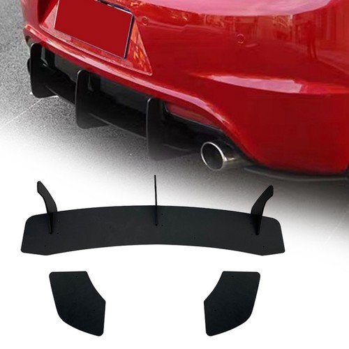 For Volkswagen VW Scirocco R 2015-2016 Rear Bumper Lip Diffuser Spoiler ...