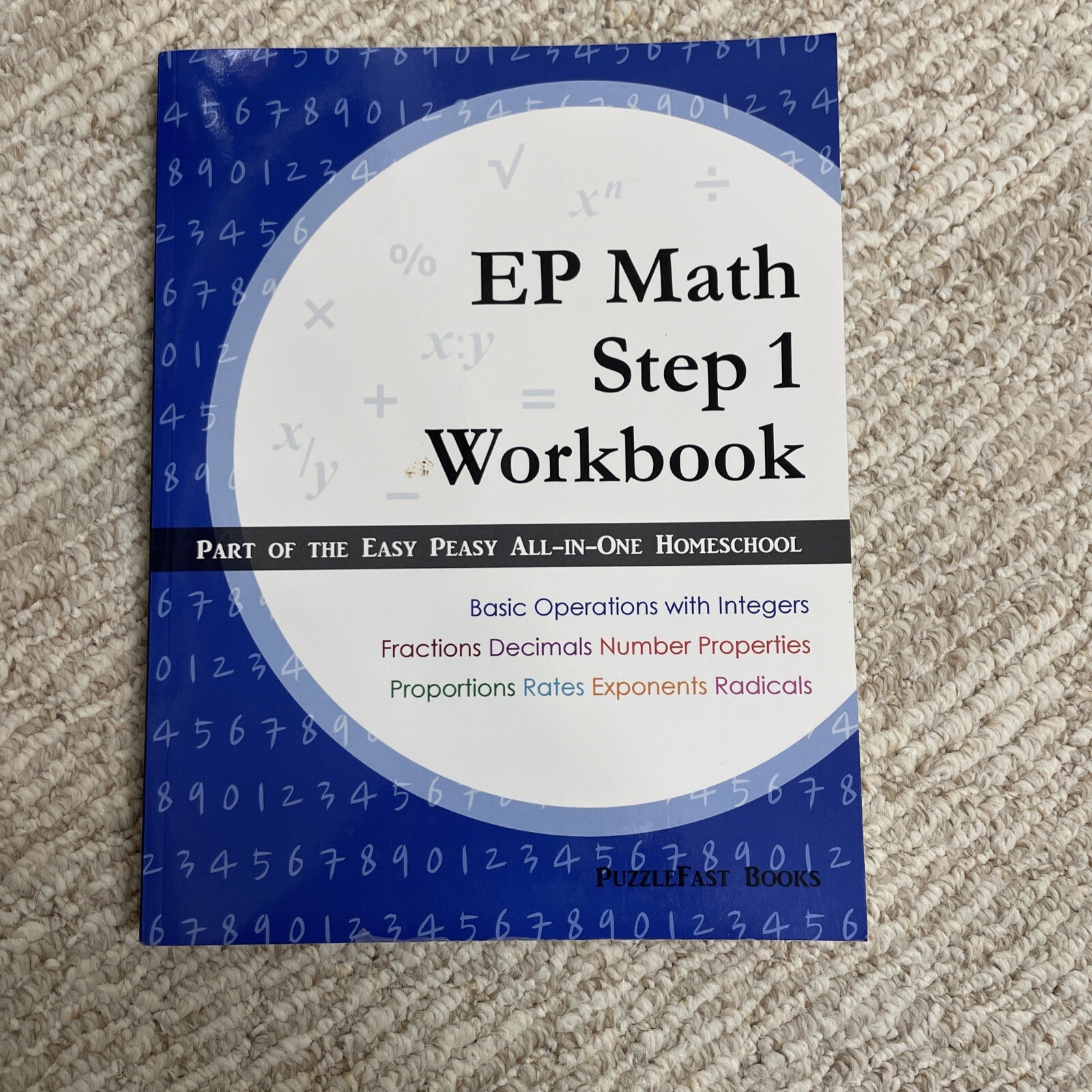 EP Math Step 1 Workbook Part of the Easy Peasy All-In-One Homeschool ...