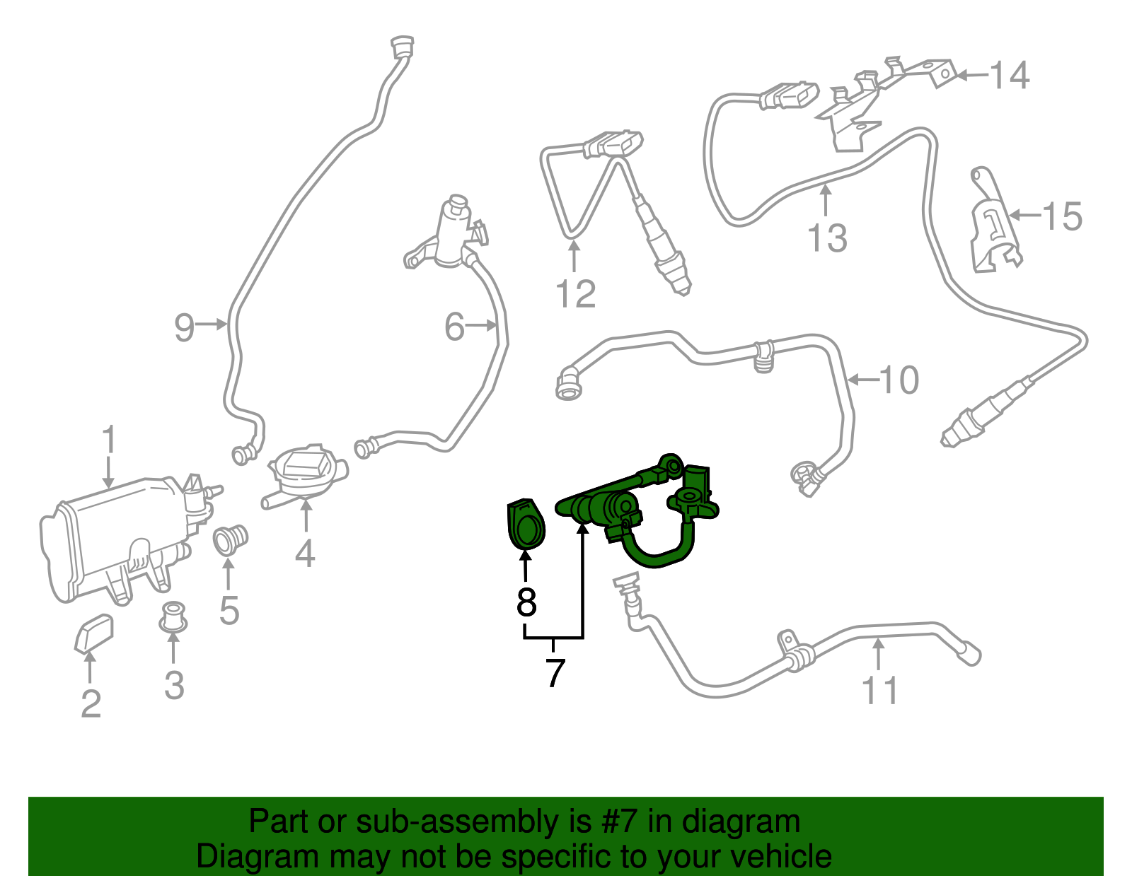 BMW 13907636156 Genuine OEM Fuel Tank Vent Valve for sale online | eBay