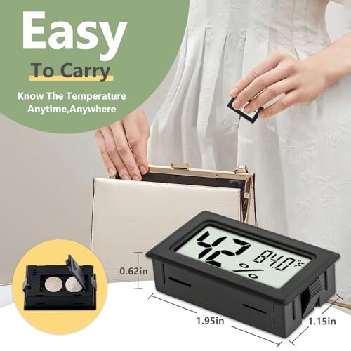 Hydrometer and Indoor Hygrometer Humidity Meter with Digital ...