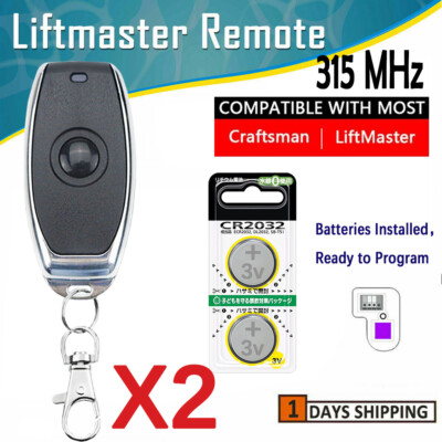 For Sears Craftsman 315 139.53753 Garage Door Opener Remote Control 315 ...