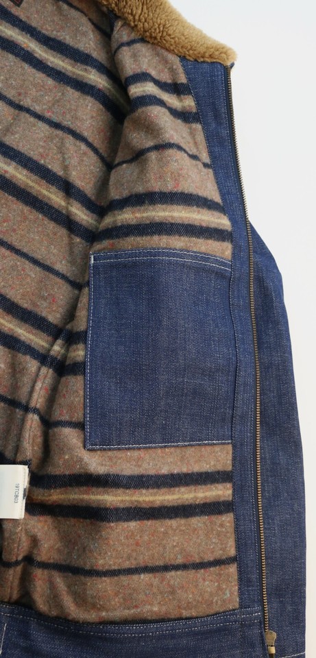 Lee 101 91B Denim Jacket Japanese Selvedge Men's Sizes Made in Italy ...