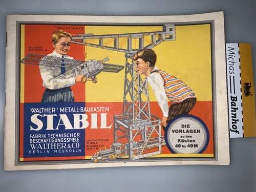 Stabil Jeu de Construction en Métal La Modèles À Le Boîtes 49 49M Livre ...