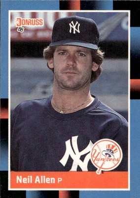 1988 Donruss - Neil Allen #597 Last Line Begins with Forearm | eBay