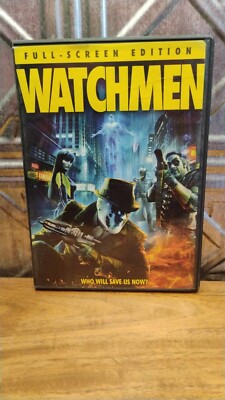 DC Comics WATCHMEN Full-Screen Edition DVD 2009 Superhero Movie ...