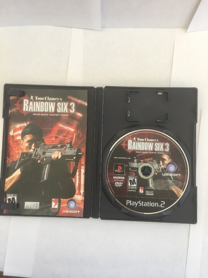 Tom Clancy's Rainbow Six 3 PlayStation 2 PS2 Game Complete 8888320494| eBay