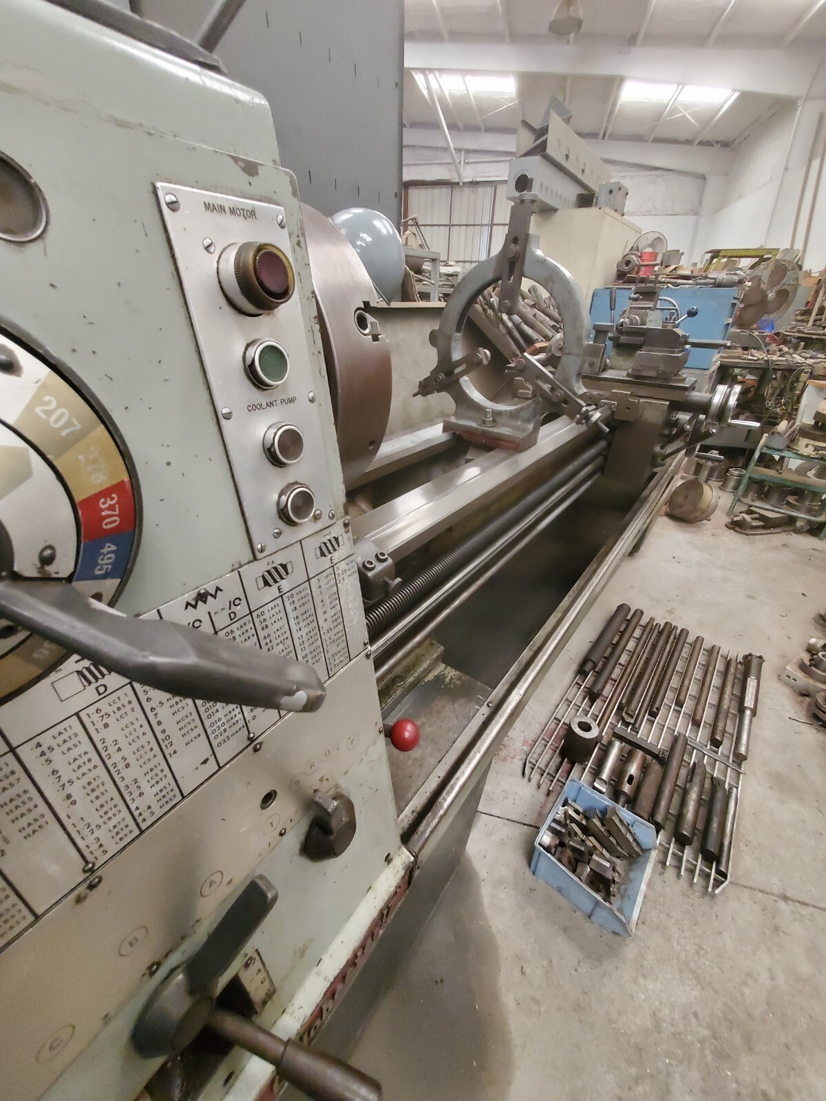 Clausing Colchester lathe 17x80 | eBay