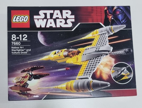 Lego Star Wars 7660 Naboo N-1 Starfighter with Vulture Droid Retied ...