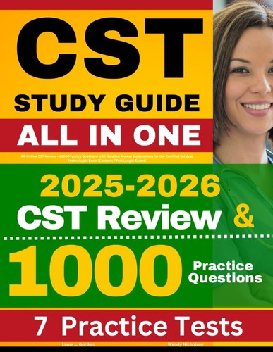 CST Study Guide: All-in-One CST Review + 1000 Practice Questions with ...
