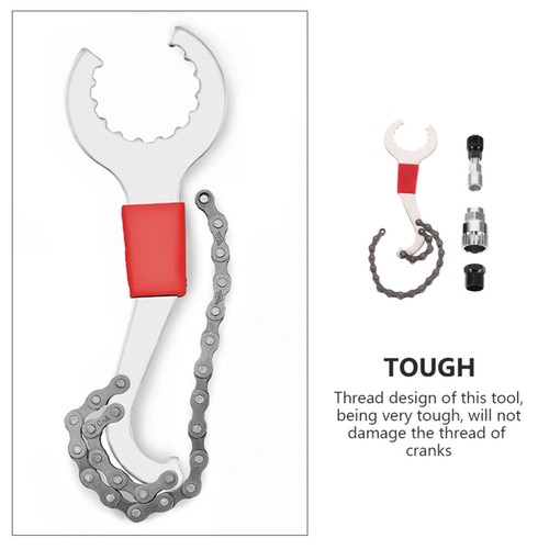 4 Pcs Bike Chain Repair Tool Kit Mountain Cassette Crank Arm Remover ...