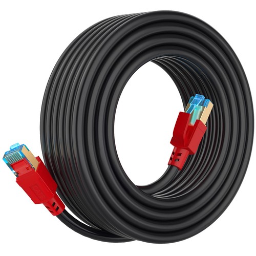Cat 8 Ethernet Cable 200 FT, Long Ethernet Cable Shielded Heavy Duty ...