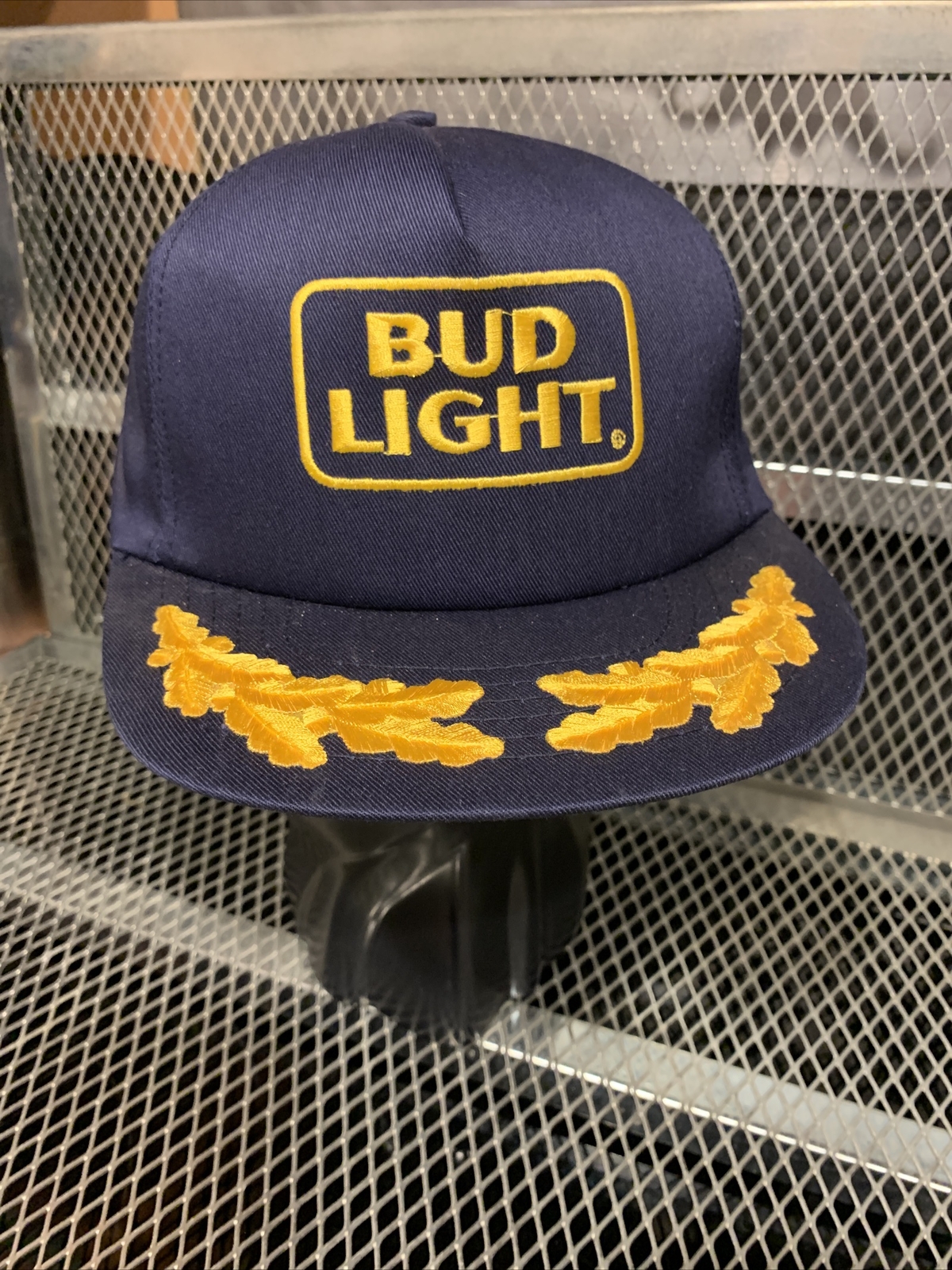 VINTAGE 90s BUD LIGHT BUDWEISER Embroidered Made in U… - Gem