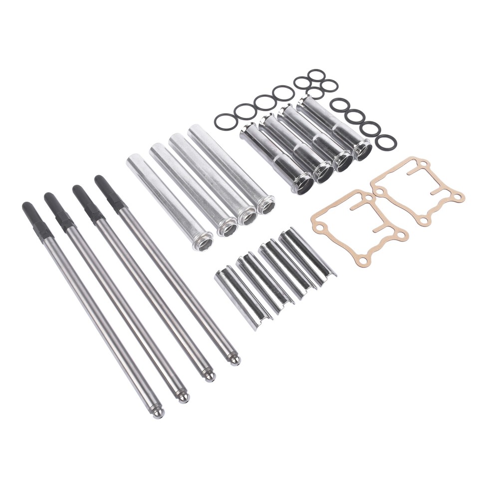 Adjustable Pushrod Conversion Kit w/Covers 93-5095 For Harley Twin Cam ...