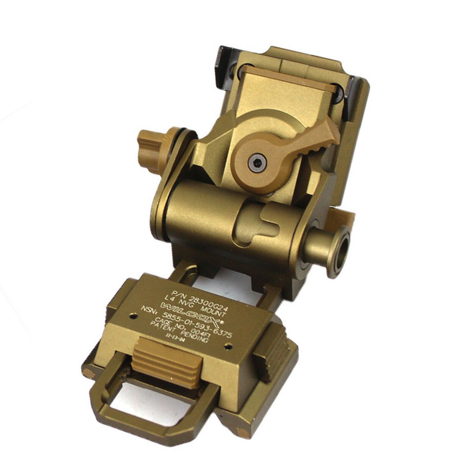 Metal L4G24 NVG Breakaway Mount For AN-PVS14 PVS-7 Dovetail Adapter6mtB ...