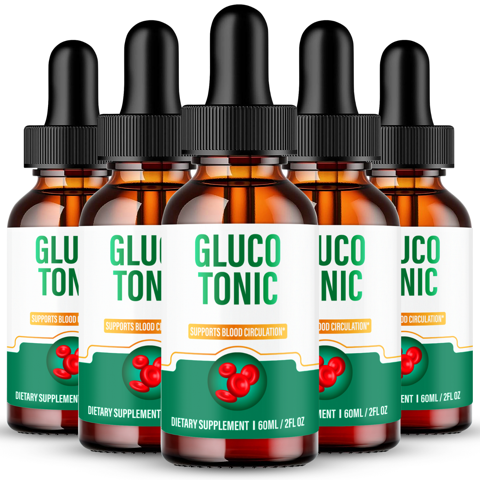 Gluco Tonic Blood Support Drops, Max Strength, GlucoTonic Liquid Drops ...